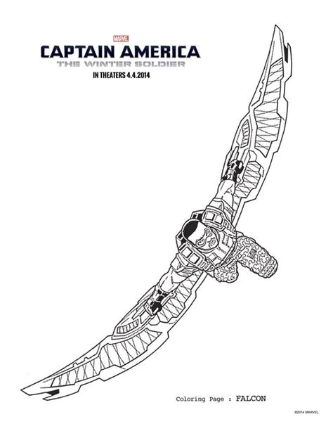 5 Captain America The Winter Soldier Coloring Sheets To Keep Everyone