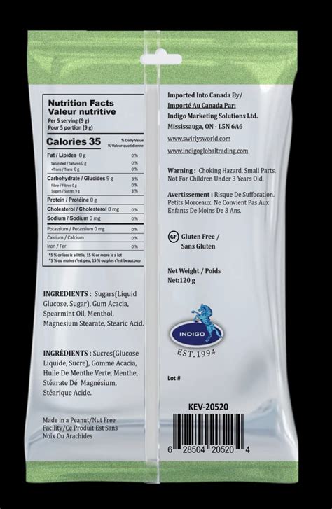 Mr Mints Spearmint Swirlys World