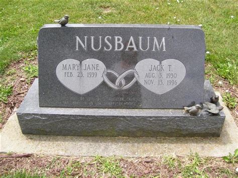 Jack Thomas Nusbaum 1930 1996 Find A Grave Memorial