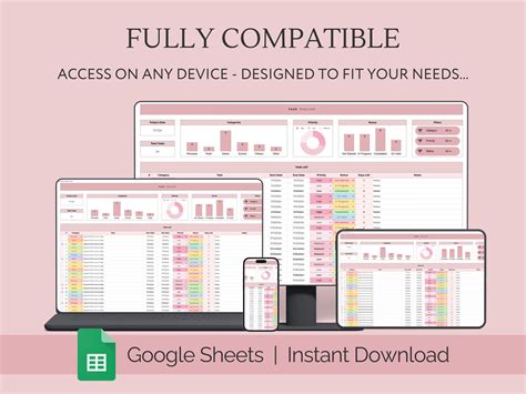 Task Tracker Spreadsheet Google Sheets To Do List Planner Spreadsheet Task List Template