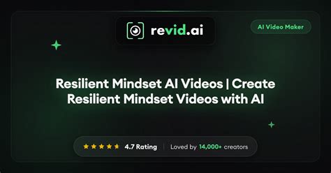Resilient Mindset Ai Videos Create Resilient Mindset Videos With Ai