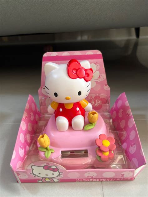 Hello Kitty Solar Panel Hobbies And Toys Toys And Games On Carousell