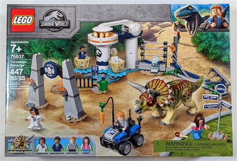 Lego 75937 Jurassic World Triceratops Rampage Lodi Bricks