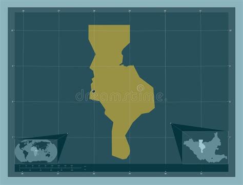 Warrap South Sudan Solid Capital Stock Illustration Illustration