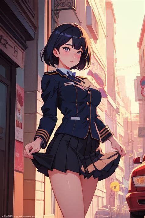 The Uniform Girl 04 Ai By Newbieaimaster On Deviantart