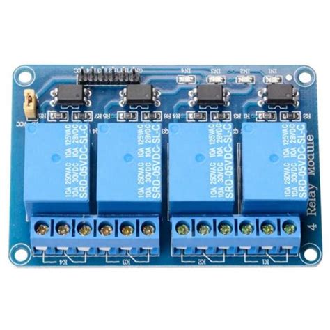 OcioDual Placa Módulo de Relé Optoacoplado Canais V A para Arduino PcComponentes pt