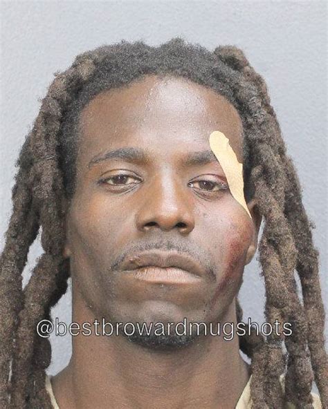 Broward Porter Jerad Cleveland Resist Officer Obstruct With Violence Bail 0 00 Battery On