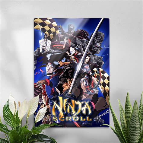 Poster En Acrilico Ninja Scroll Geekerland Store