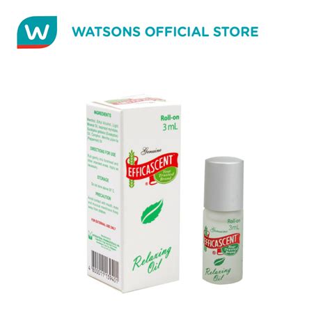 Efficascent Oil Eucalyptus Peppermint Oil 3ml Lazada Ph