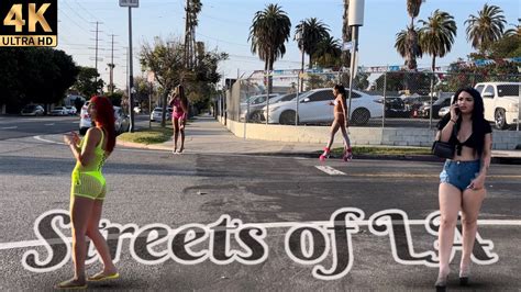 The Streets Of La Figueroa Street Part 2 Los Angeles Ca [4k
