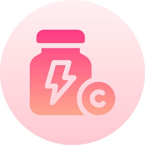 Vitamin C Basic Gradient Circular Icon Freepik