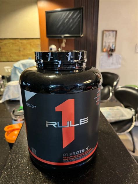 Rule 1 Isolate Whey Protein Health And Nutrition Health Supplements