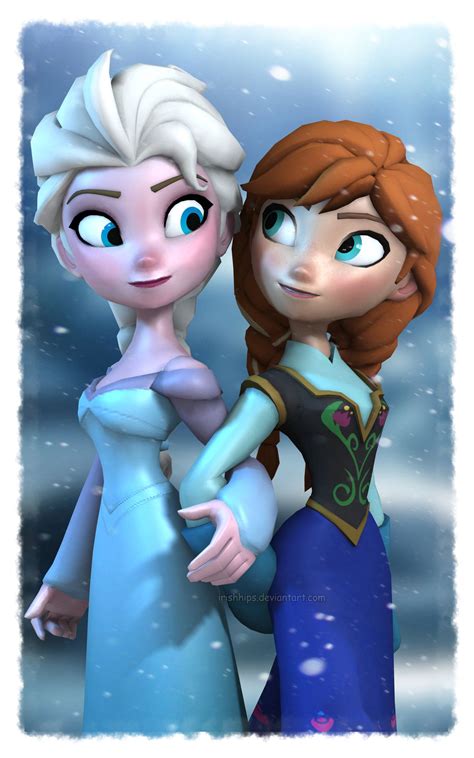 Disney S Frozen Elsa And Anna By Irishhips On Deviantart Artofit