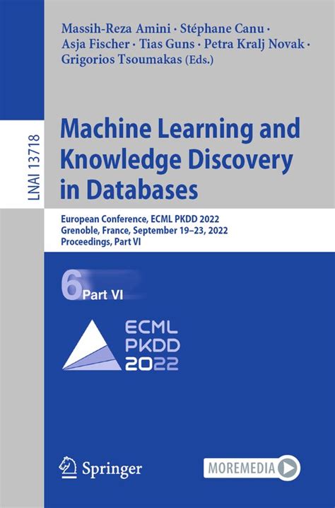 Lecture Notes In Computer Science13718 Machine Learning And Knowledge