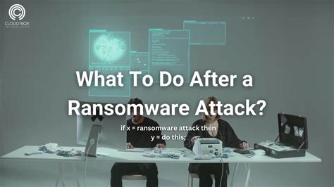 Cloud Box Technologies Llc On Linkedin Ransomware Cybersecurity