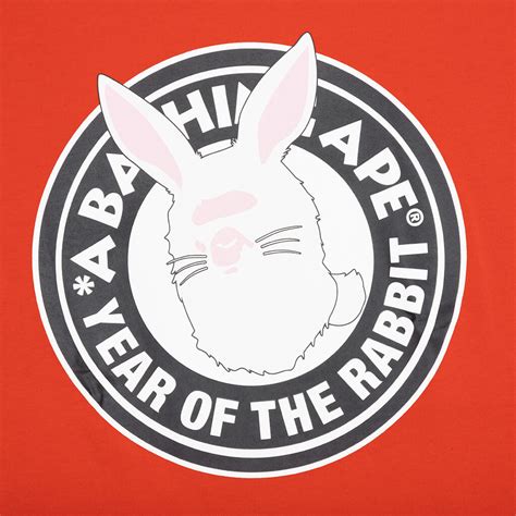 Year Of The Rabbit Tee Red Feature
