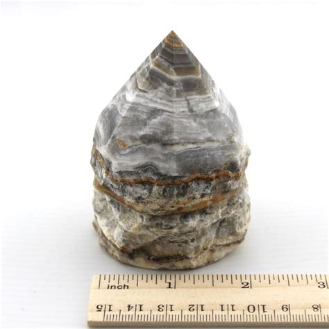 Striped Calcite Point Beys Rock Shop