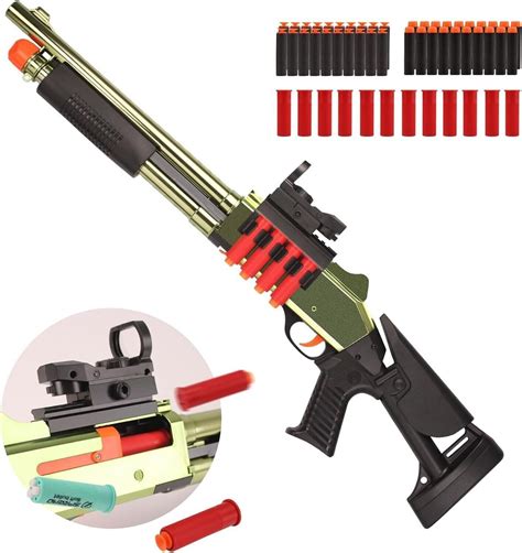 Toy Shotgun With Shells Bass Pro Shops Double Barrel Toy Shotgun Dart