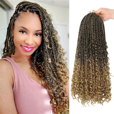 Crochet Box Braids Boho Box Braids Crochet Braids Hair Bohomian Box