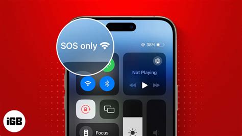 What Does Sos Mean On Iphone And How To Fix It Igeeksblog