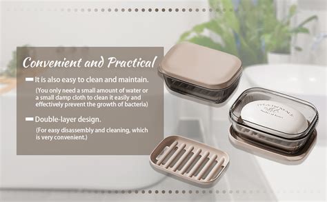 Travel Soap Casesoap Holdersoap Box With Lid Portable Soap Case