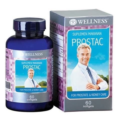 Wellness Prostac Menjaga Kesehatan Untuk Prostat Isi 60 Softgel