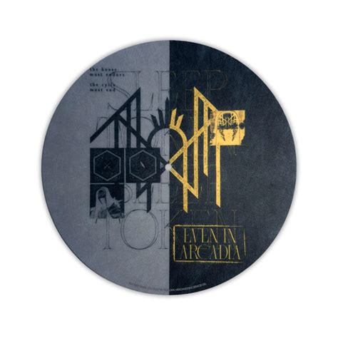 Sleep Token Arcadia Black And Gold Limited Edition Slipmat Exclusive
