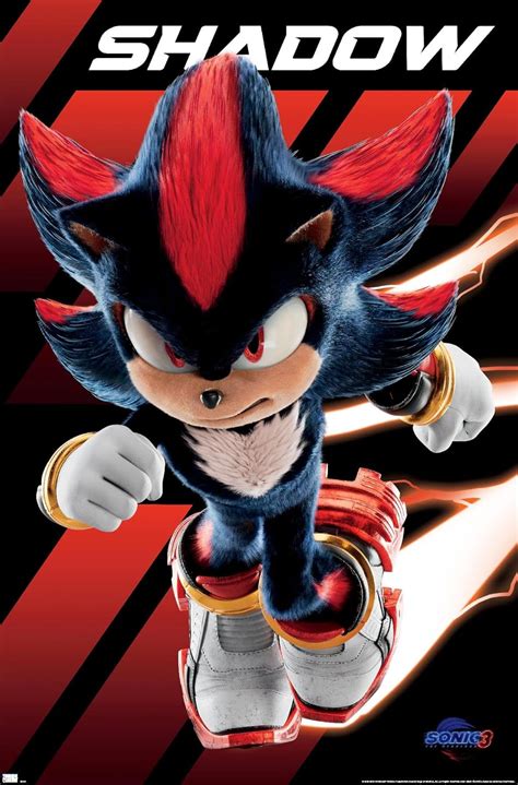 Trends International Sonic The Hedgehog 3 Shadow Wall