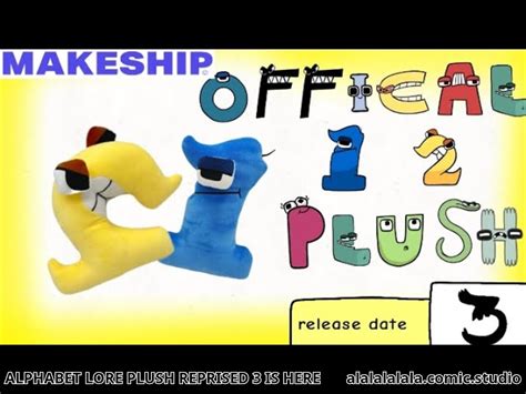 Alphabet Lore Plush Reprised Comic Studio Comic Studio