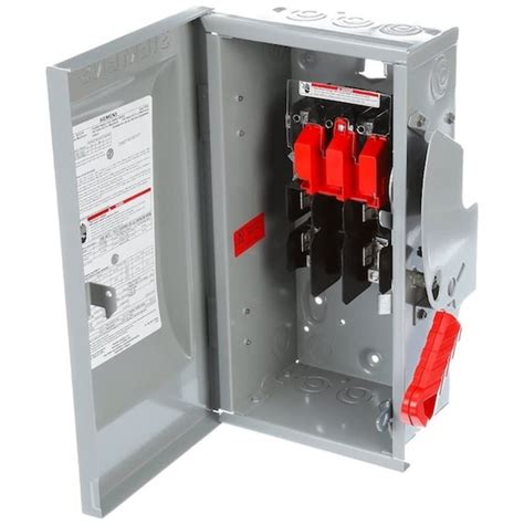 Siemens Safety Disconnect Switch Nonfusible 3pst Three Phase Nema 1