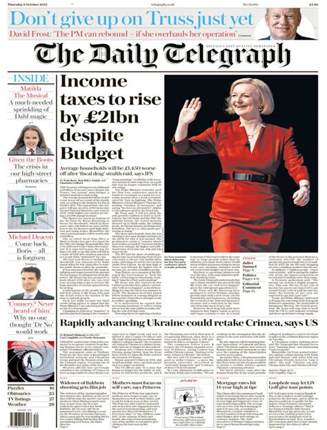 The Daily Telegraph 6 10 2022 Download Pdf Magazines Magazines Commumity