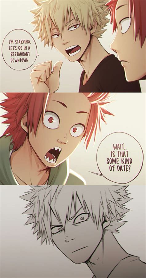 My Hero Academia Kirishima X Bakugo