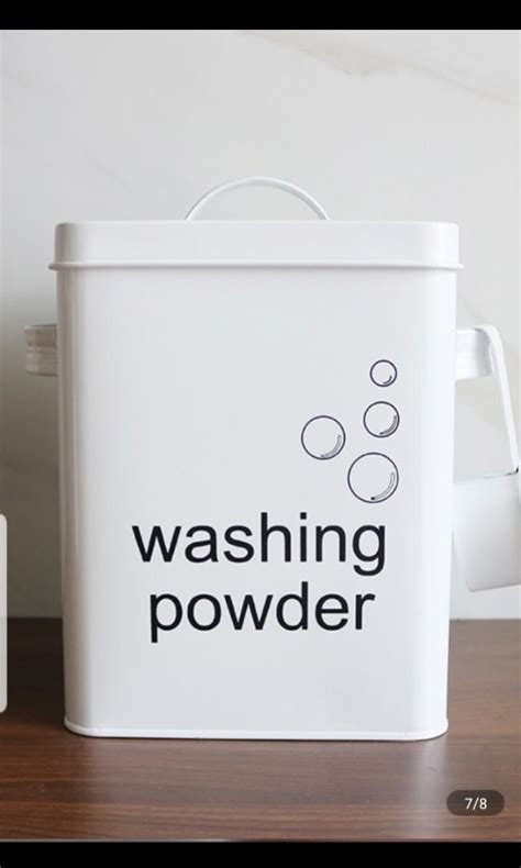 Bn Cute Detergent Powder Container Furniture And Home Living Cleaning And Homecare Supplies