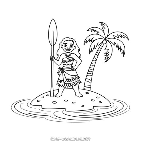 Moana Easy Drawings Easy Drawings