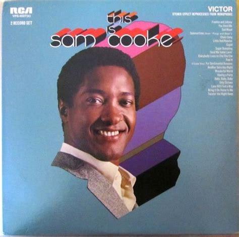Sam Cooke This Is Sam Cooke Sam Cooke Lp Cover Rhythm And Blues