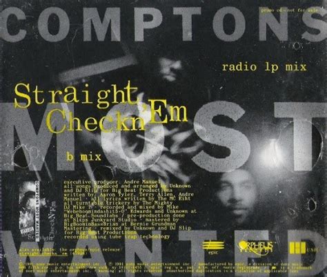 Olas Un Bekons Hip Hop And Funk Blog Comptons Most Wanted Straight