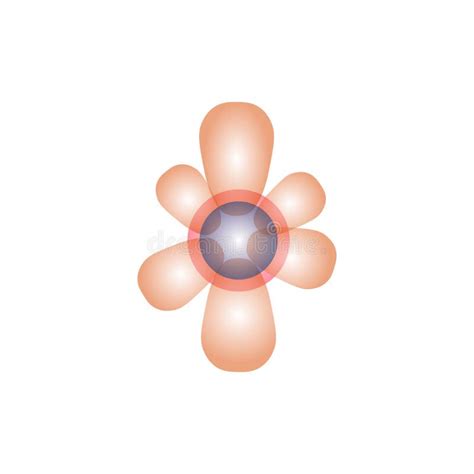 The Electron Cloud Of The Atom In Physics Stock Vector Illustration Of Atomic Energy 257326183