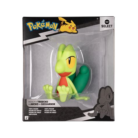 4 Select Vinyl Figure Us Wave 6 Treecko Jazwares Pokemon Figure Wiki Fandom