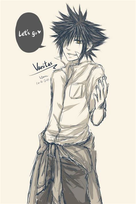 Kh Vanitas Sketch By Yoruven On Deviantart Personajes De Anime