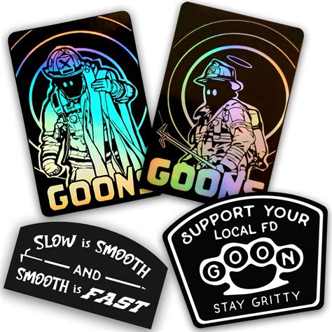 Goon 4pack Firefighter Sticker