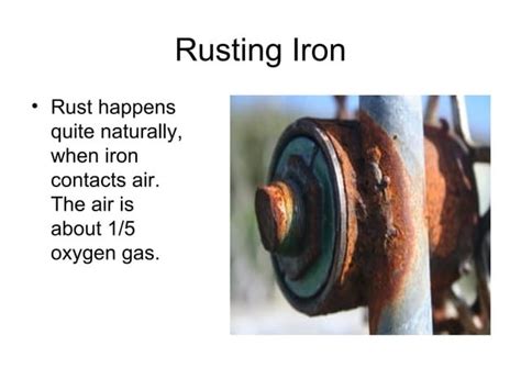 Rust Ppt Chemistry Science