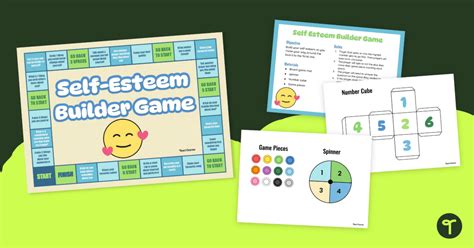 Self Esteem Builder Board Game Teach Starter