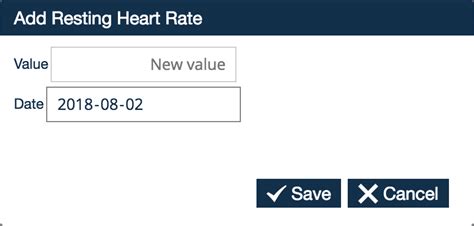 Editing Values In Health Status Tab On The Dashboard