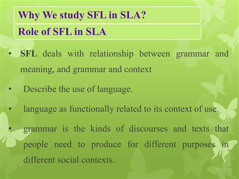 Systemic Functional Linguistics Pptx Programming Languages Computing