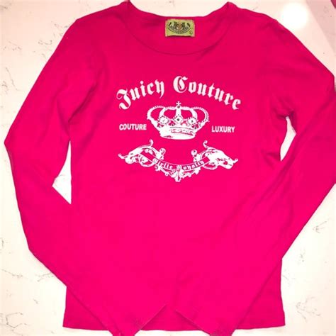Juicy Couture Tops Vintage 200s Juicy Couture Girlie Royalty Long