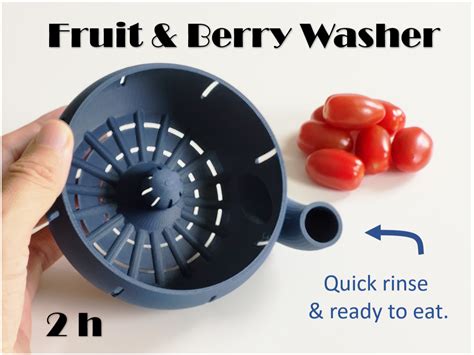 Fruit And Berry Washer By H2jack Concepts Makerworld Download Free 3d Models