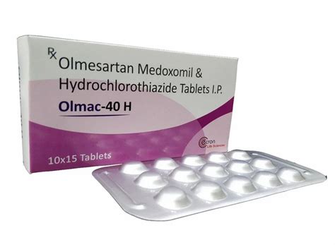 Olmac 40 H At Rs 2400 Box Olmesartan Medication In Jaipur Id 2853704336512