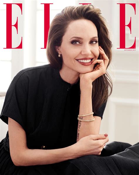 Angelina Jolie Covers Harpers Bazaar Us September 2019 And The Subject