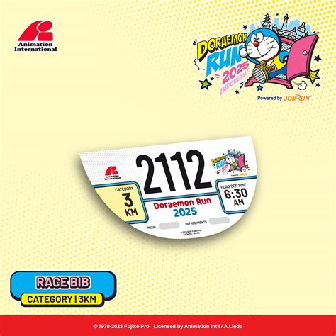 Doraemon Run 2025 Powered By Jomrun® Indonesia Jomrun Run Rewarded