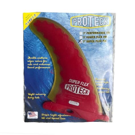 Proteck Super Flex Single Fin Line Up Surf